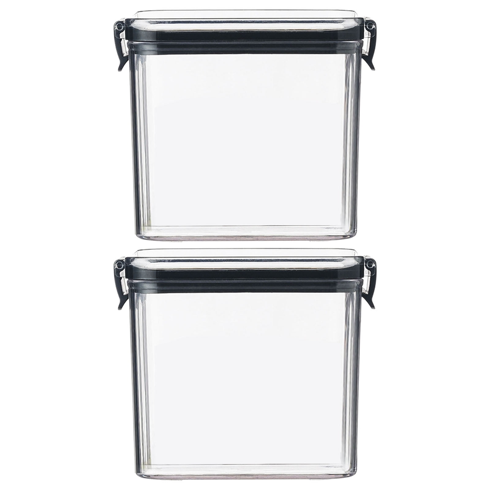 2-Pack Airtight Food Storage Containers - BPA-Free Canisters with ...