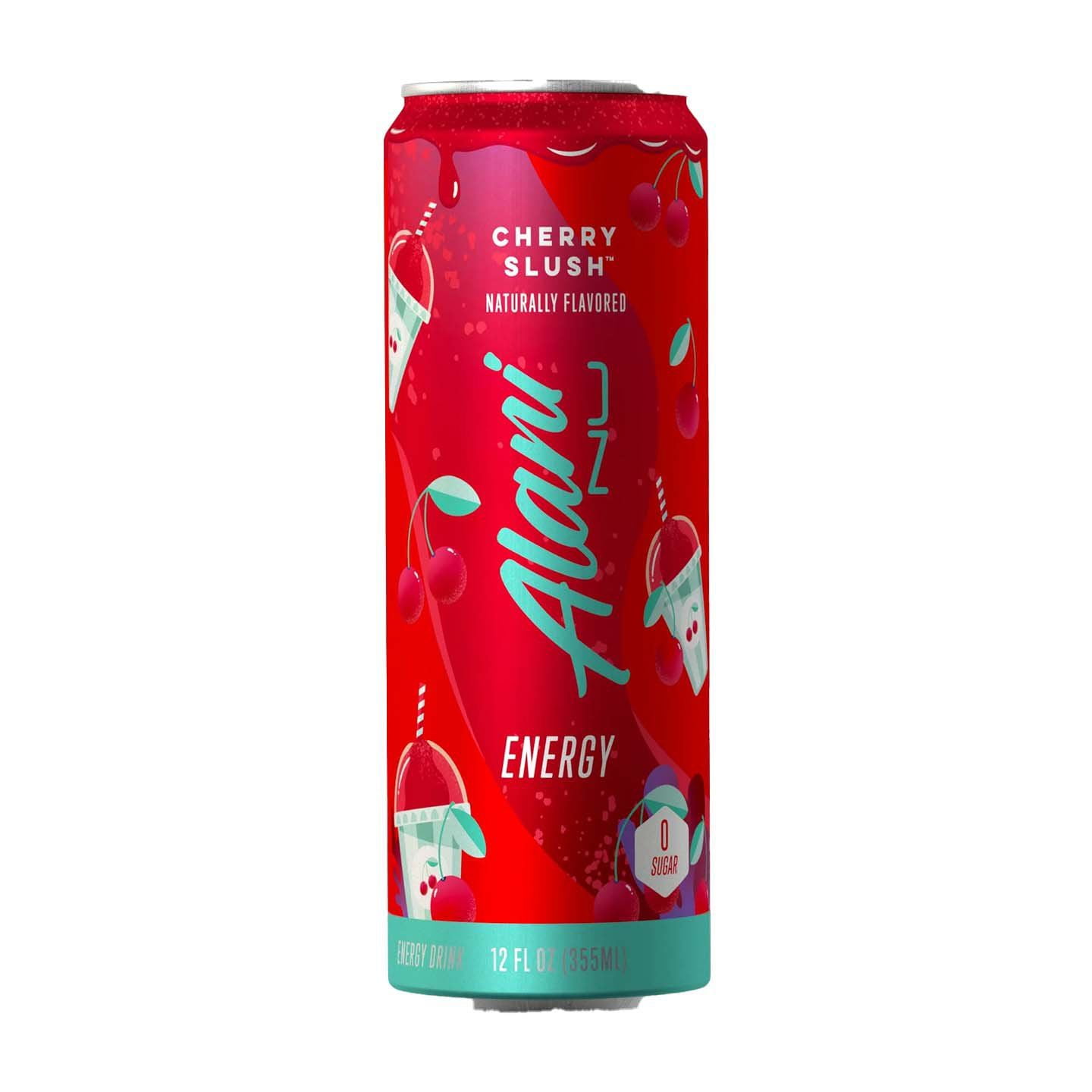 2 Pack - Alani Nu Zero Sugar Energy Drink - Cherry Slush - 12 oz ...