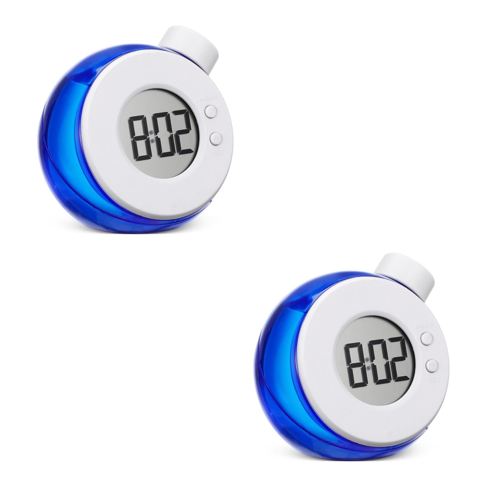 SEWACC Battery Free Water Energy Clock Blue Magnesium Aluminum Metal ...