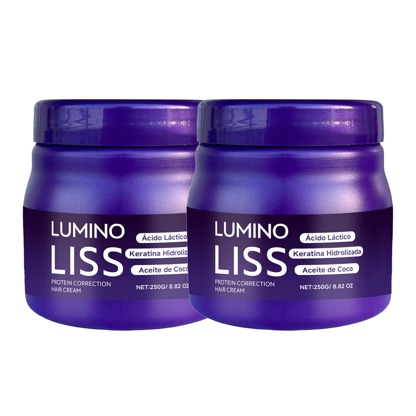 2 Pack Alisado Luminoliss Sin Formol Straightening Cream Purple ...