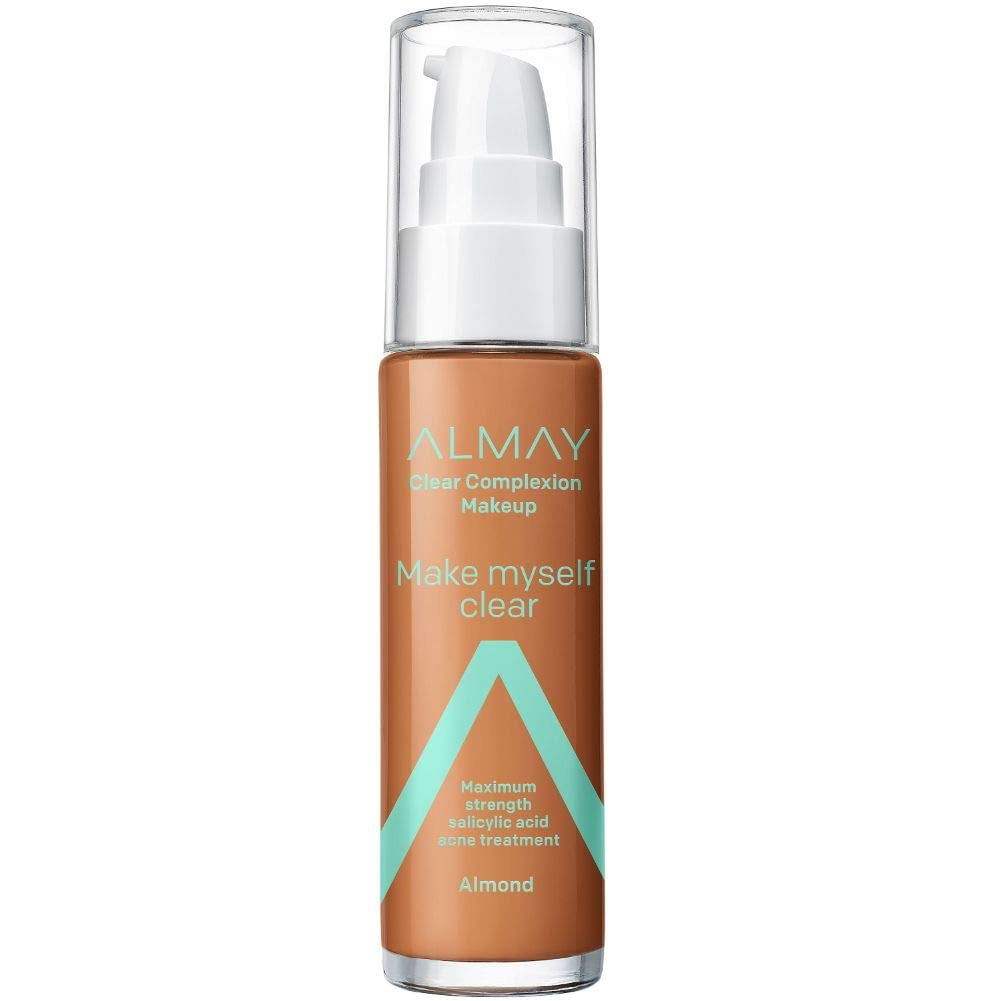 2 Pack Almay Clear Complexion Makeup, Matte Finish Liquid Foundation ...