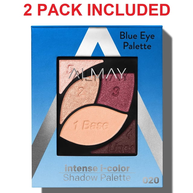 Almay Intense Shadow 2 Pack: Longlasting Hypoallergenic Eyeshadow ...
