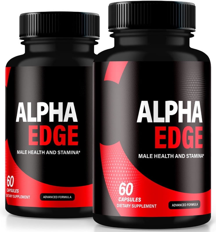 (2 Pack) Alpha Edge Capsules, Dietary Supplement for Overall Health ...