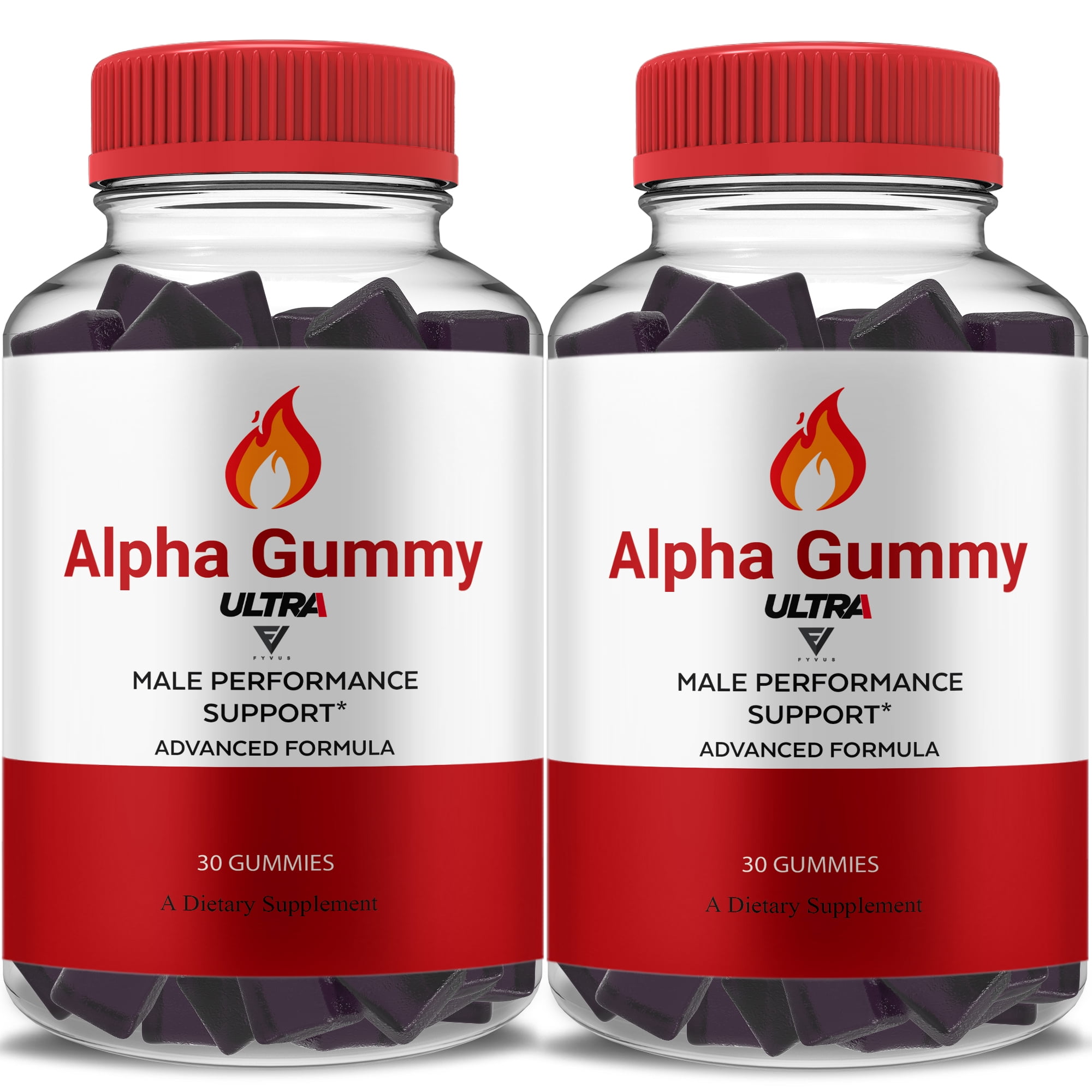 (2 Pack) Alpha Gummy Ultra Max Performance, Alpha Gummy Reviews (2 Month Supply) - Walmart.com