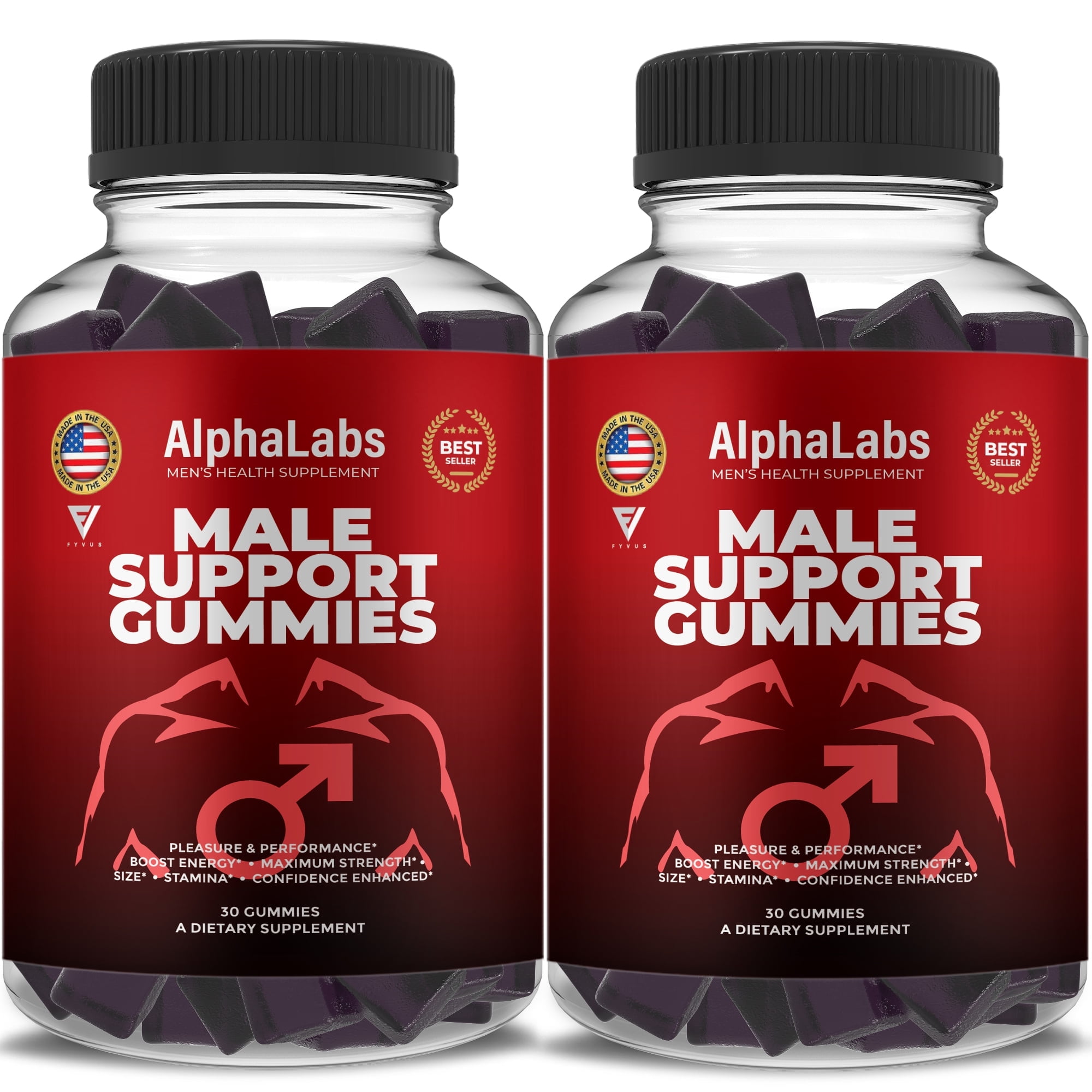 (2 Pack) Alpha Labs Gummies AlphaLabs Maximum Performance Gummy (2 ...