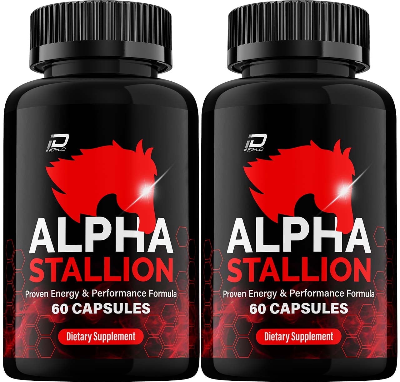 (2 Pack) Alpha Stallion Pills Official Formula - AlphaStallion Capsules ...