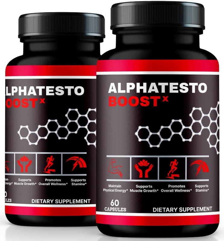 (2 Pack) Alpha Testo Boost X Capsules – Official AlphaTesto Booster All ...