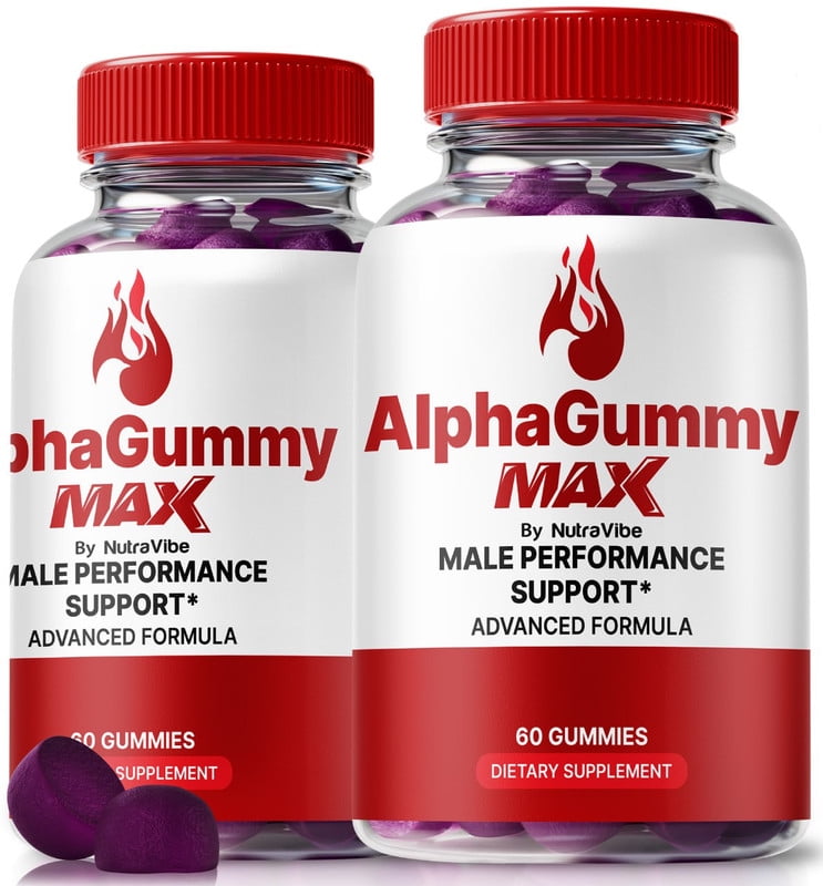 (2 Pack) AlphaGummy Max – Official Alpha Gummy Max ME All-Natural ...