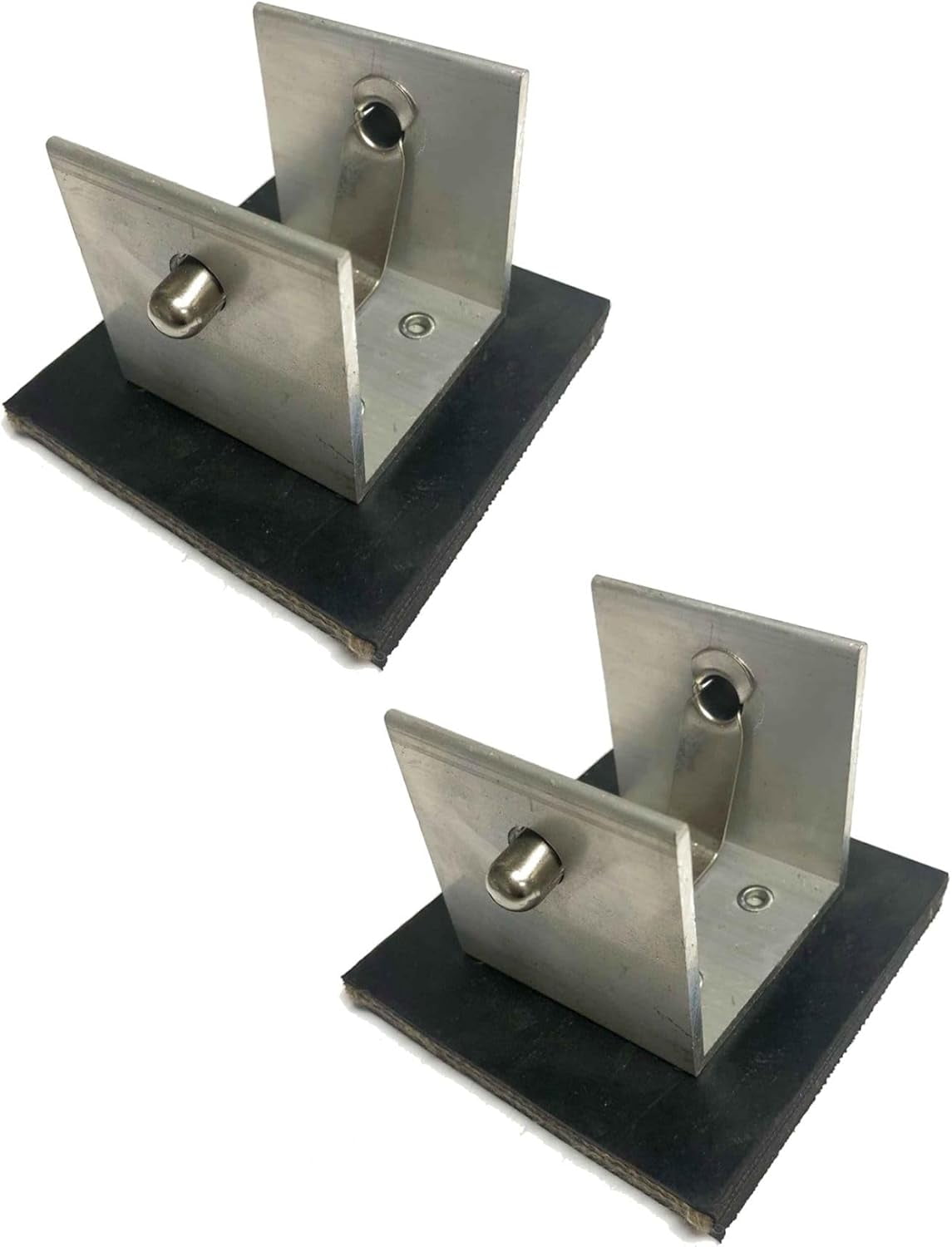 (2 Pack) Alum-A-Pole - Pole Feet/Foot Pad - for Pump Jack Scaffolding ...