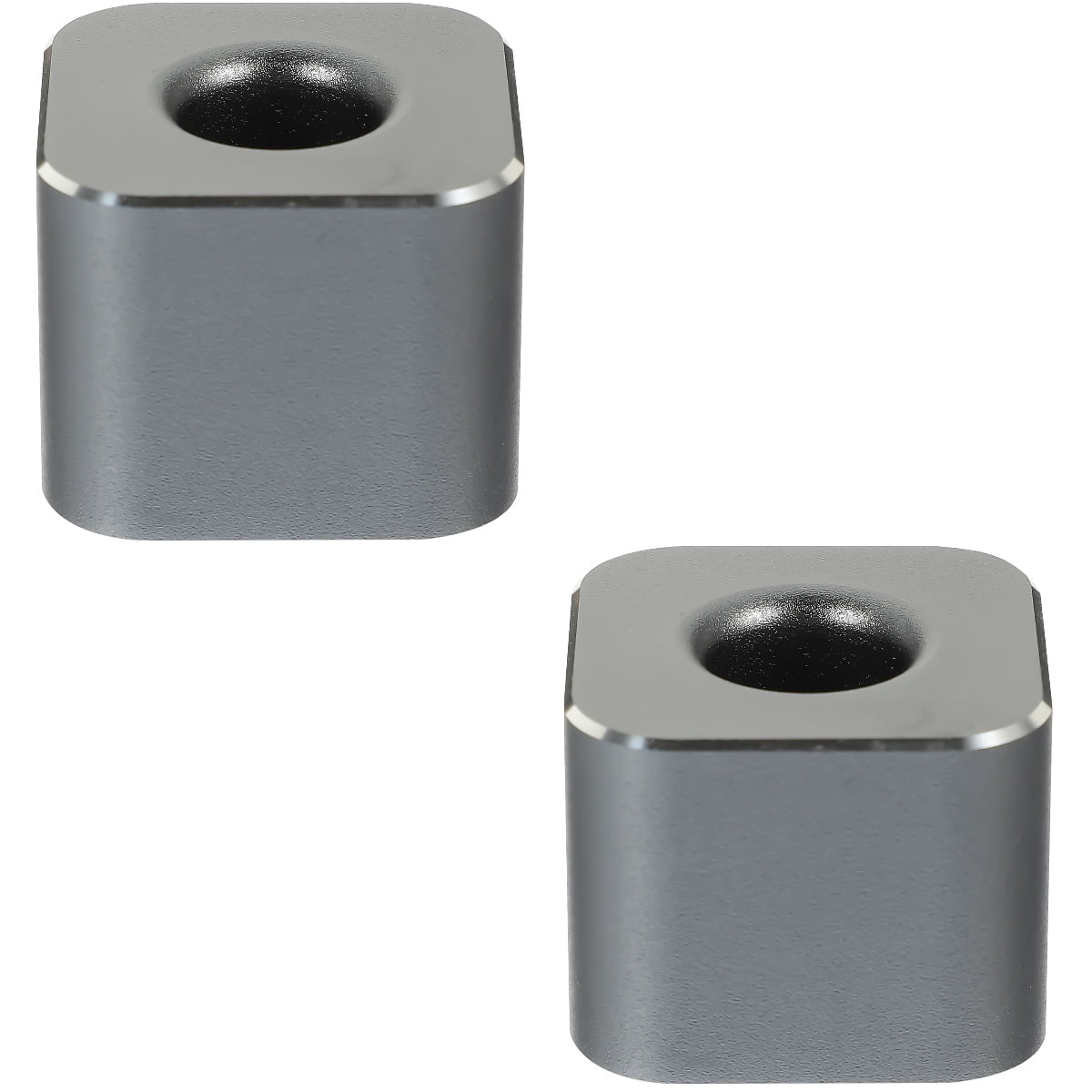 2 Pack Aluminum Alloy Pen Stand Single for Desk Students Desktop Metal ...