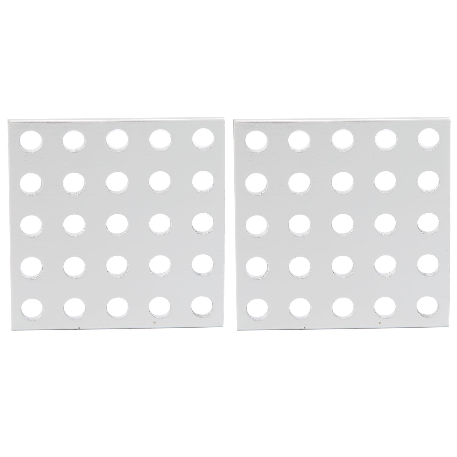 2-Pack Aluminum Grid Panel Plate, Mesh Panel Industrial Part, 3116-0040 ...
