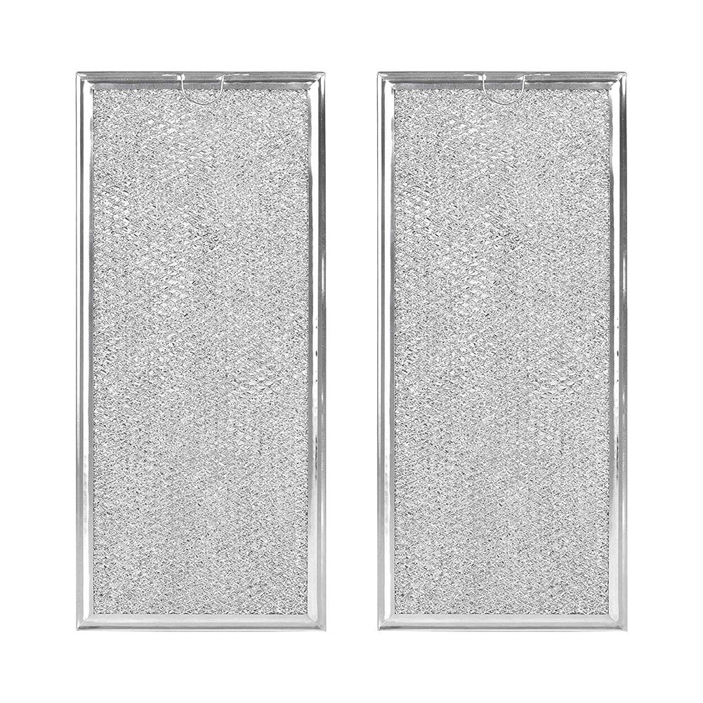 2-Pack Aluminum Microwave Oven Grease Filter 13.3x5.7\" Compatible with ...