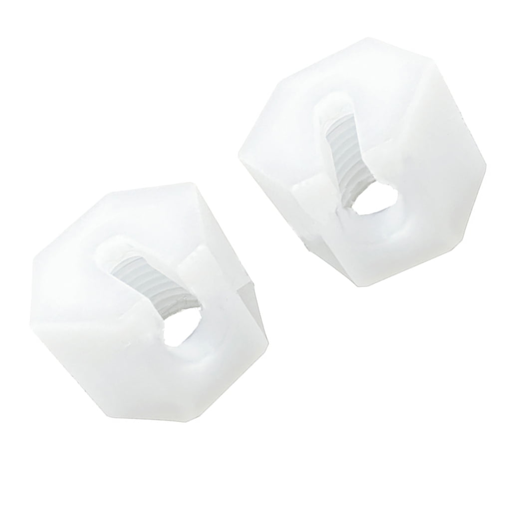 2 Pack Aluminum Replacement Nuts Replacement Fixing Nut Fastener Nut ...