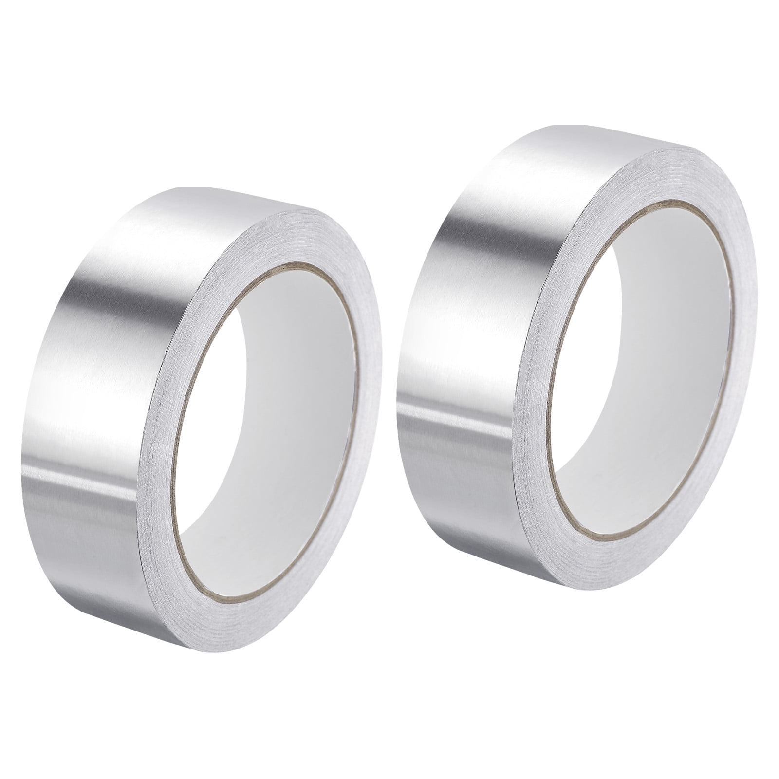 2 Pack Aluminum Tape, 1.18 inch x 65ft Foil Tape (3.5 mil) for Ductwork ...