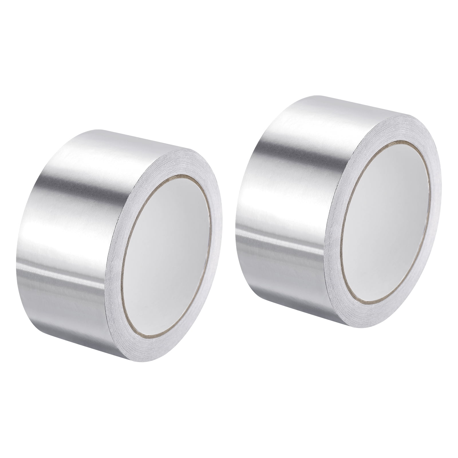 2 Pack Aluminum Tape, 1.97 inch x 65ft Foil Tape (3.5 mil) for Ductwork - Walmart.com