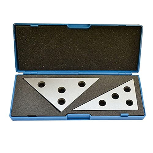 2-Pack Angle Blocks Set 30-60-90 Degree & 45-45-90 Degree Precision ...