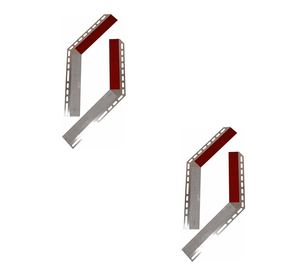 2 Pack Angled Mud Flap Reflector Reflective Tape Strip for Semi Truck ...