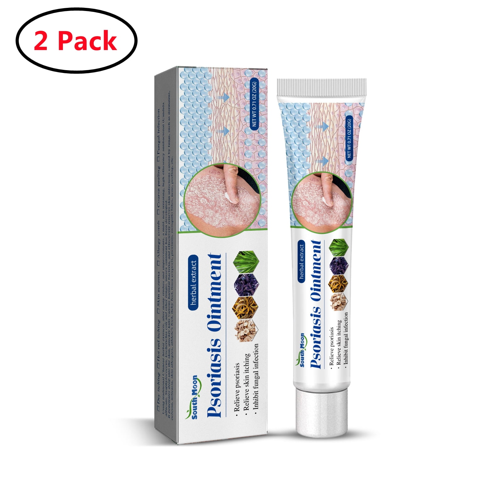 2 Pack Anti-Itch Cream – Skin Barrier and Itch Relief Cream for ...