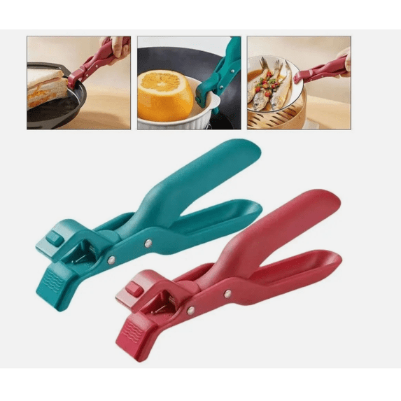 2-Pack Anti-Scalding Dish Plate Gripper Clips – Heat Resistant Hot ...