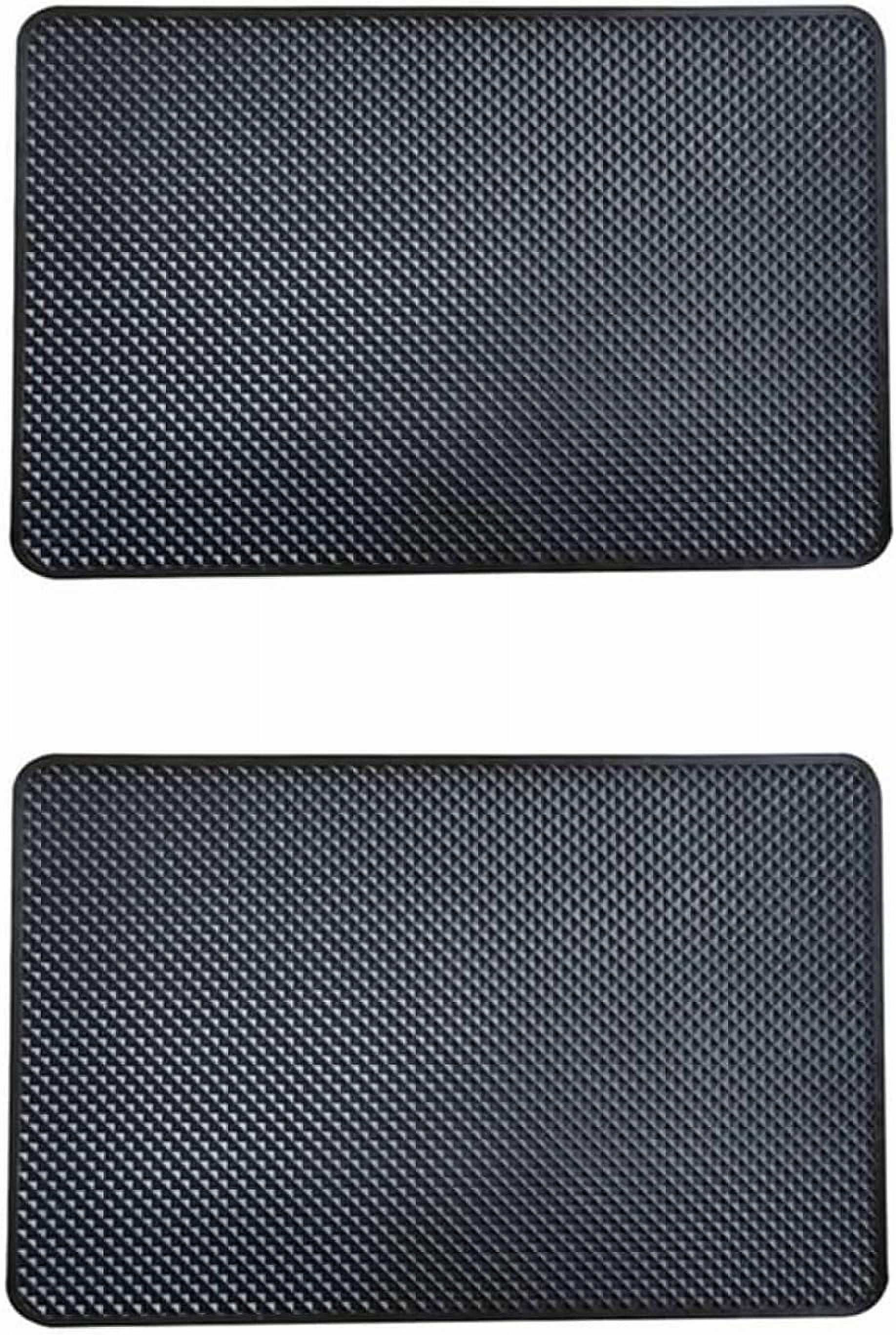 2-Pack Anti Slip Mat, Anti-skid Car Dashboard Rubber Pad, (20x 13cm ...