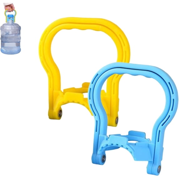 2-Pack Anti Slip Water Lifter, 5 Gallon Water Bottle Handle, Ergonomic ...