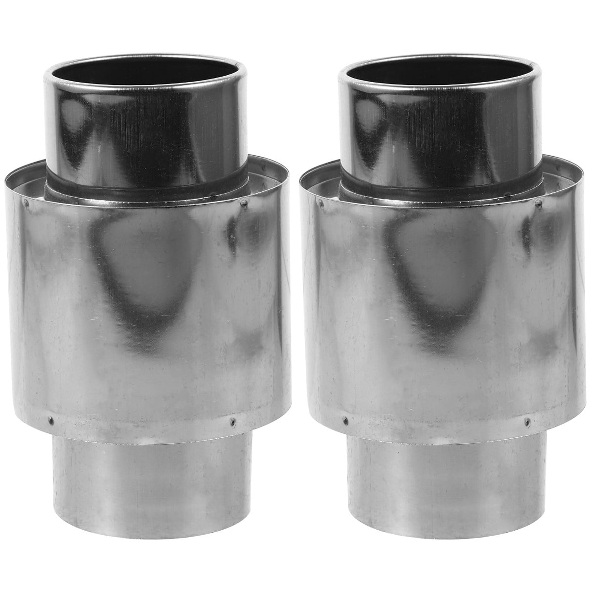 2 Pack Anti- Check Valve Valves Ducting Connector Dryer Vent Backflow ...