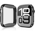 [2 Pack] for Apple Watch Case Series 10 (2024) 42mm, Full-Body Soft TPU ...