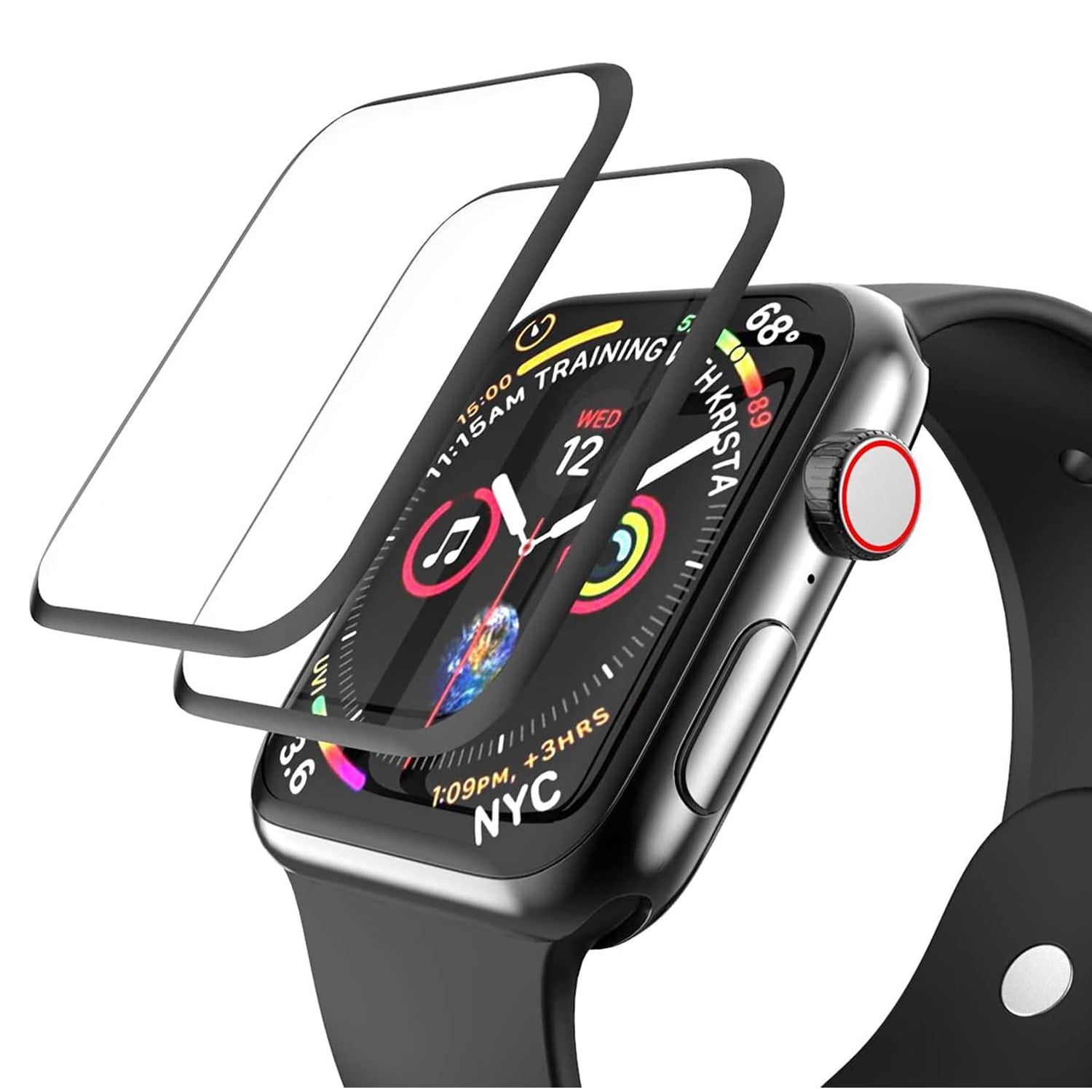 allytechgroup [2 Pack] Apple Watch Series 10 42mm Screen Protector ...