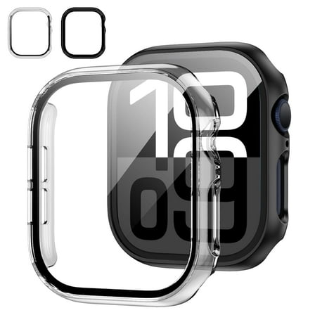 IC ICLOVER Apple Watch Series 9 8 7 Case, 45mm Snap-on Cover, Ultra ...