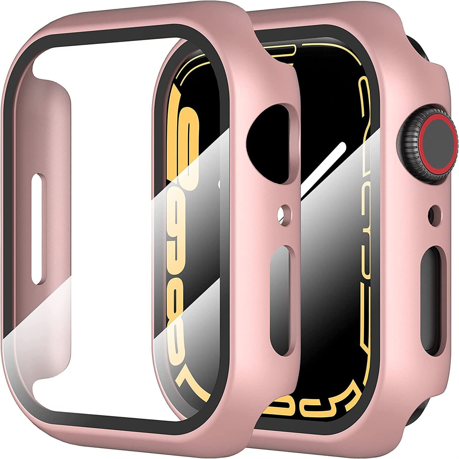 2-Pack for Apple Watch Series 8/7/6/5/4/Series SE/SE 2 44mm All-Around ...