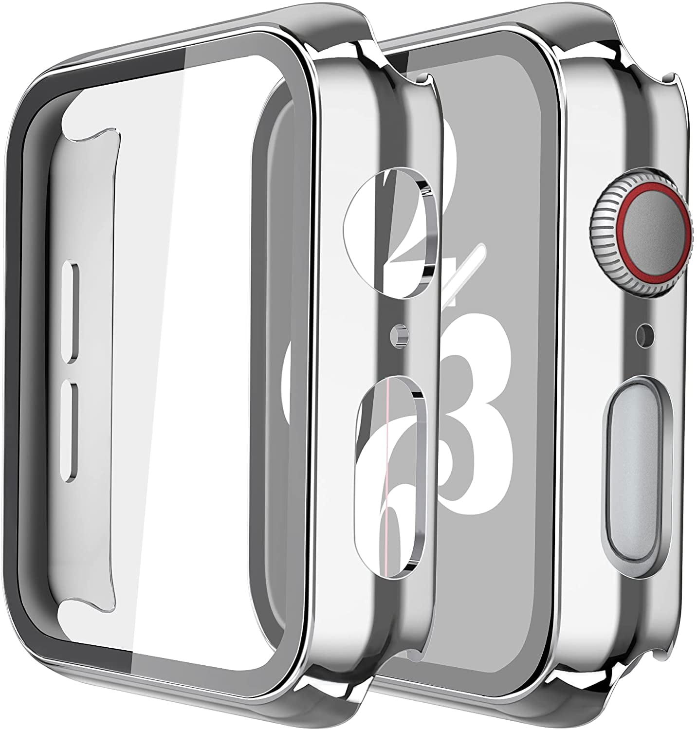 2 Pack Apple Watch Series SE 8 7 41mm Tempered Glass Screen Protector ...