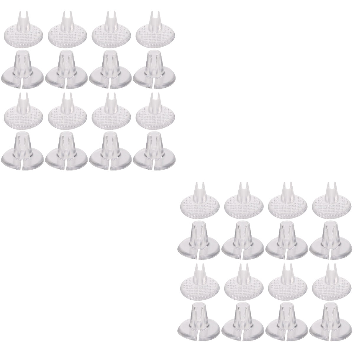 2 Pack Applique Ribbon LED Inverter Foot Stickers Practical Protectors ...