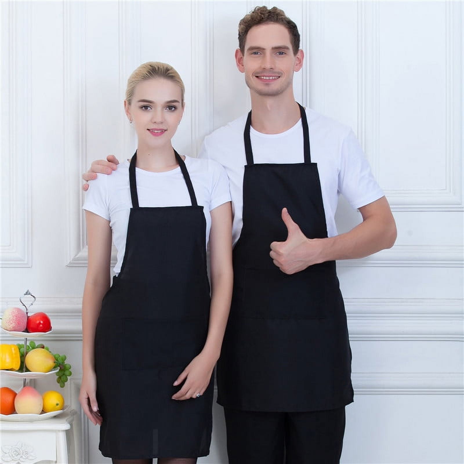 2 Pack Aprons for Kitchen, Cooking - Walmart.com