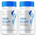 (2 Pack) Aqua Sculpt Pills AquaSculpt Capsules, Aqua Sculpt Advanced ...