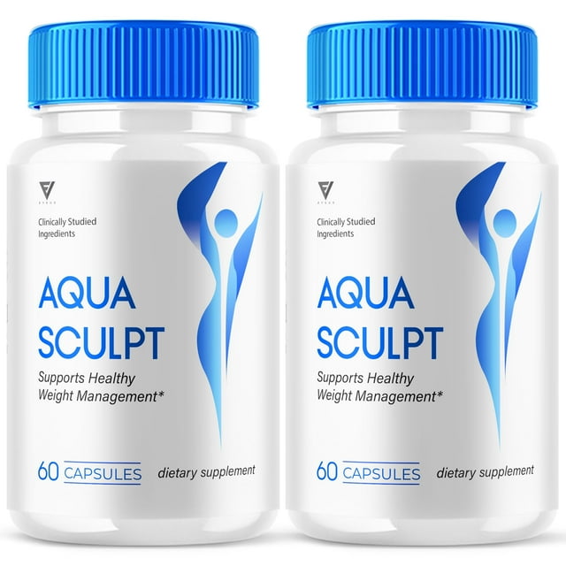 (2 Pack) Aqua Sculpt Pills AquaSculpt Capsules, Aqua Sculpt Advanced ...