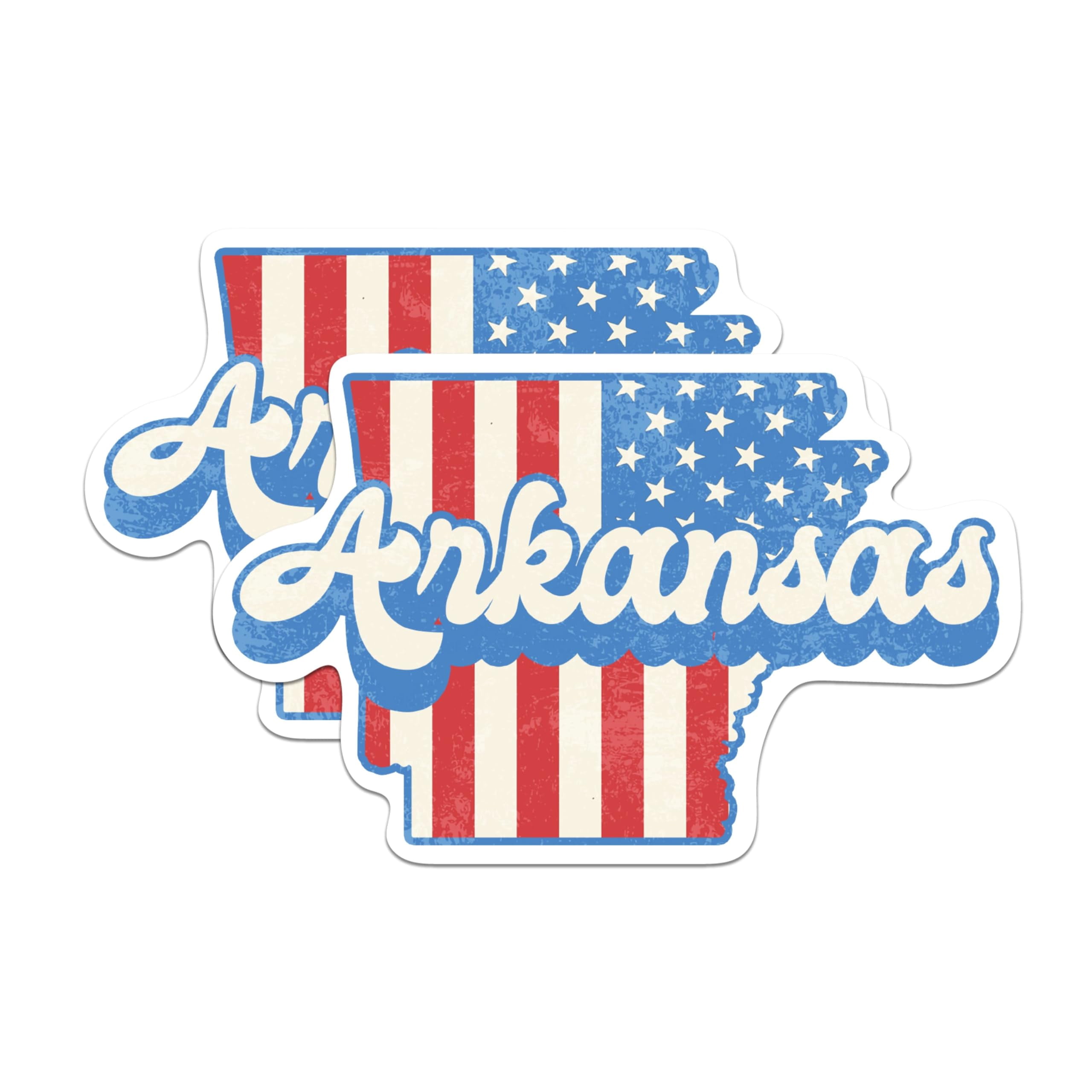 (2 Pack) Arkansas - 5" On Longest Side - Premium Magnet - Choose Your ...
