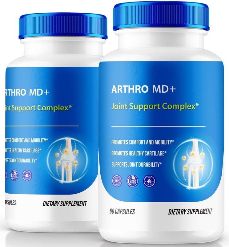 (2 Pack) Arthro MD+ – Premium All-Natural Joint Health Support Pills ...
