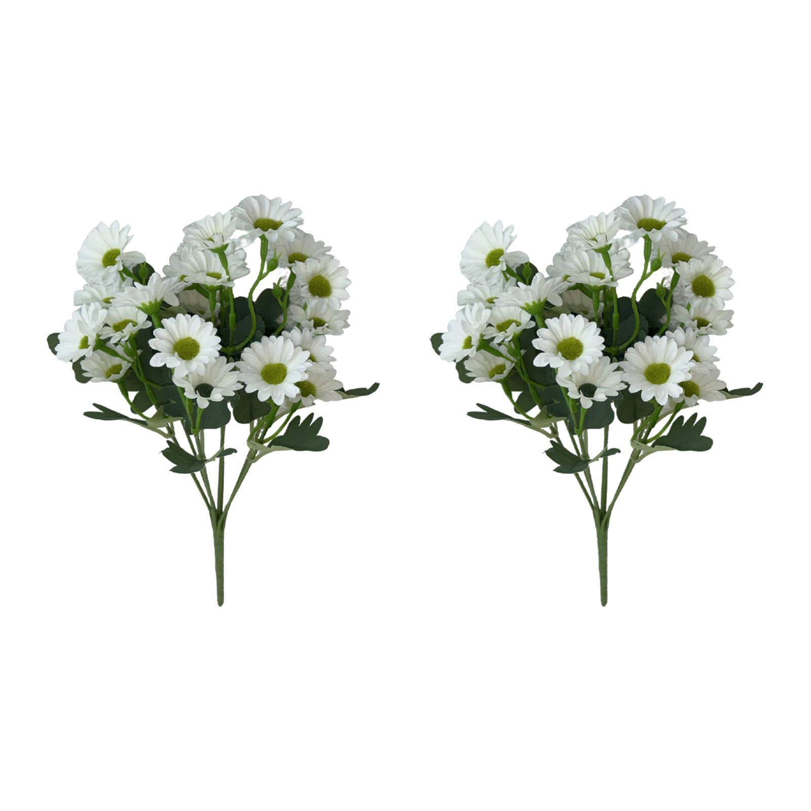 2-Pack Artificial Flower Arrangements for Home Decor | Realistic Fake ...