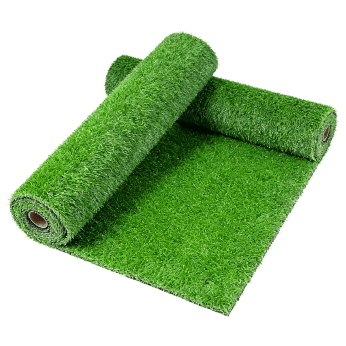 (2 Pack) Artificial Grass Rug 3.3FT x 10FT, Realistic Thick Synthetic ...