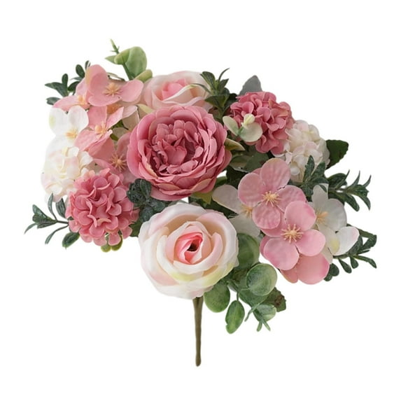 2 Pack Artificial Peony Flowers, Silk Peonies Flowers Faux Peonies ...