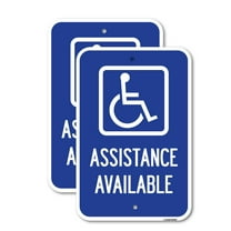 ADA Access for Assistance Ring Bell (With New Isa Symbol) | 12" X 18 ...