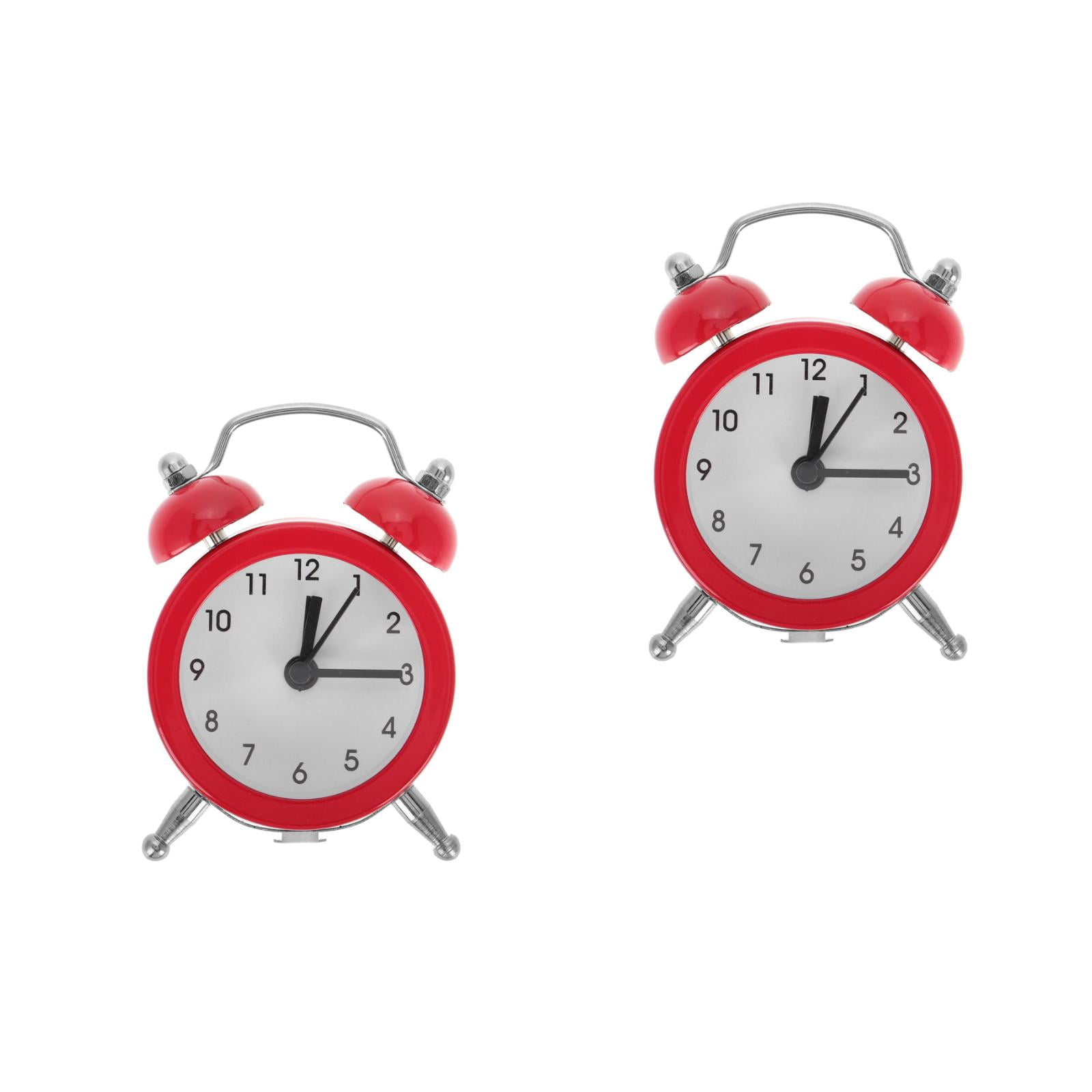 2 Pack Attractive Decoration Alarm Clock Practical Gift - Walmart.com