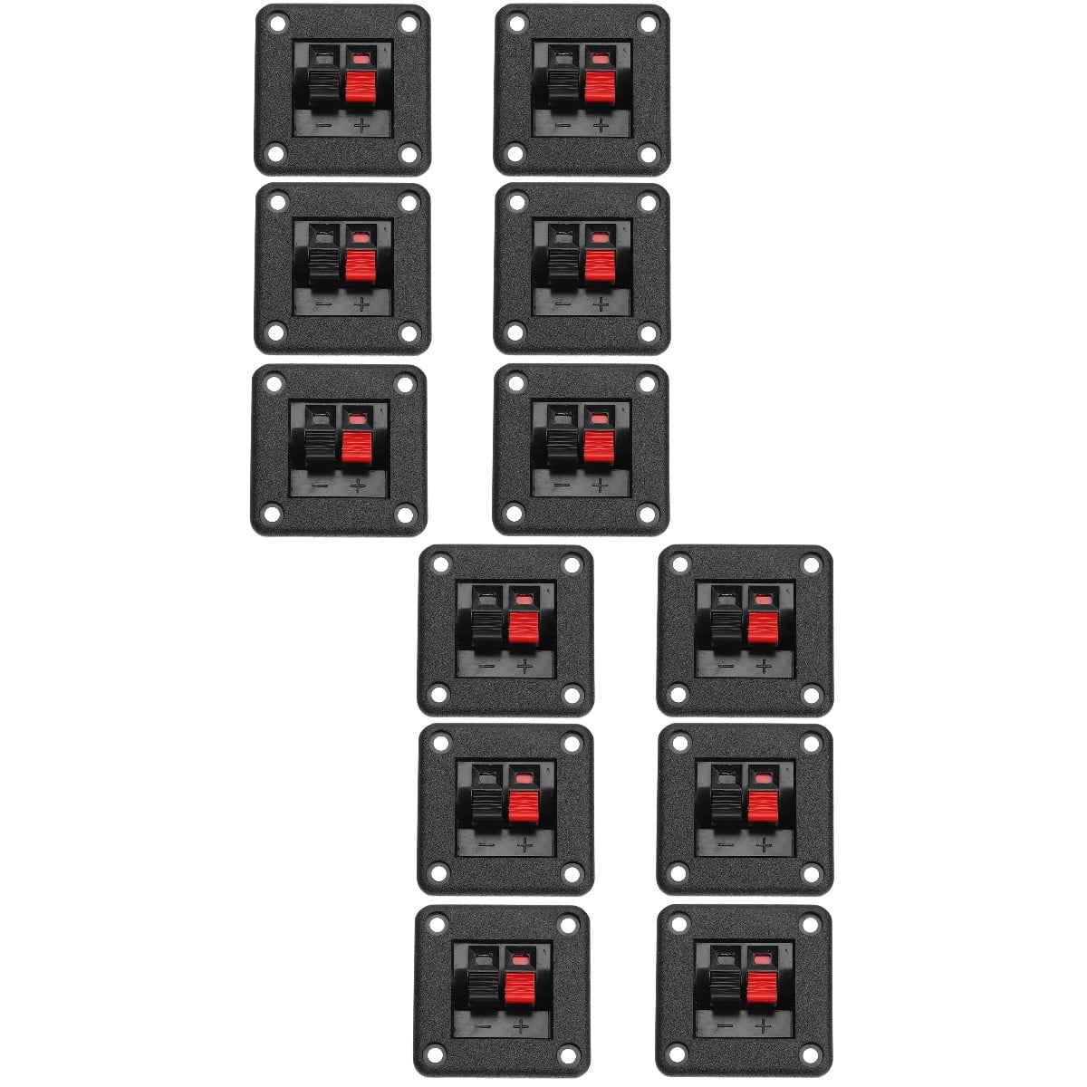 2 Pack Audio Speaker Plugs Stereo Terminal Connector - Walmart.com