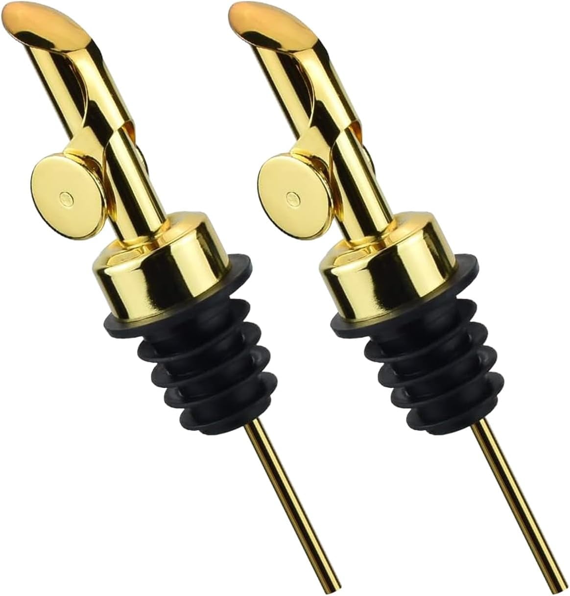 2 Pack Auto Flip Olive Oil Dispenser, Liquor Pour Spout, Oil Dispenser ...