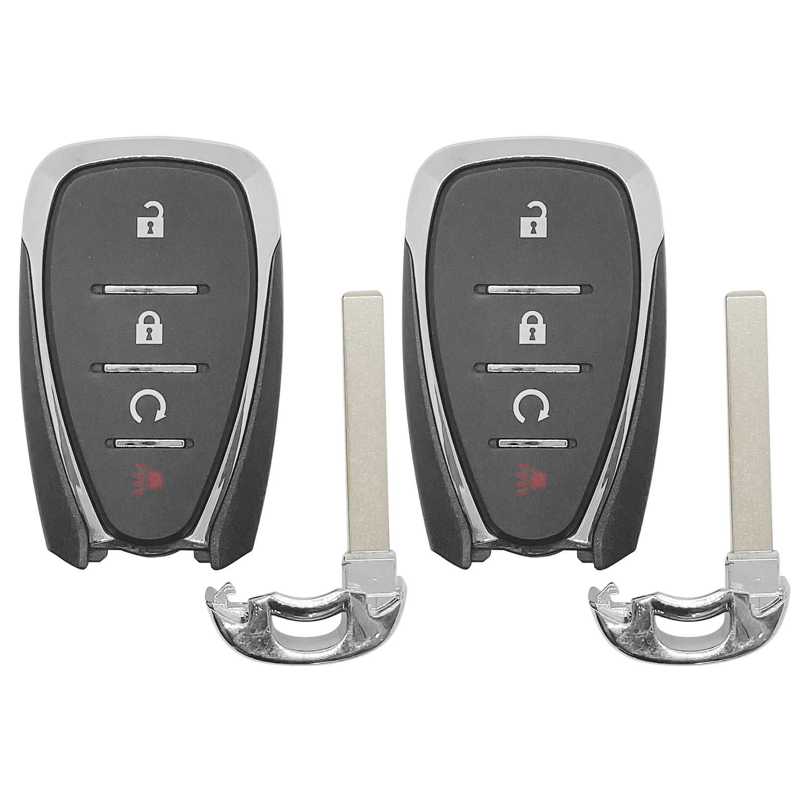 2 Pack AutokeyMax Car Key for 2018-2020 Chevrolet Equtinox Trax Sonic ...