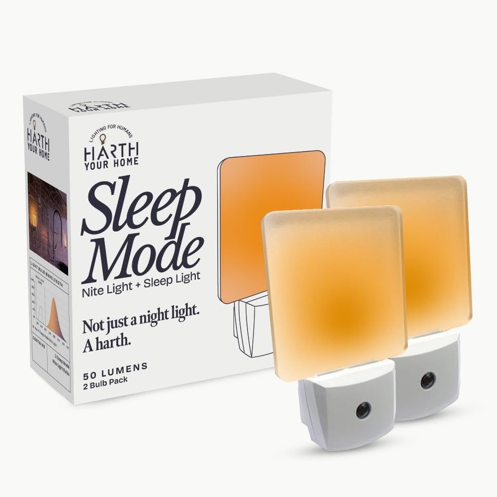 2-Pack Automatic Adults & Kids s Plug into Wall I Cozy Home Decor Led ...