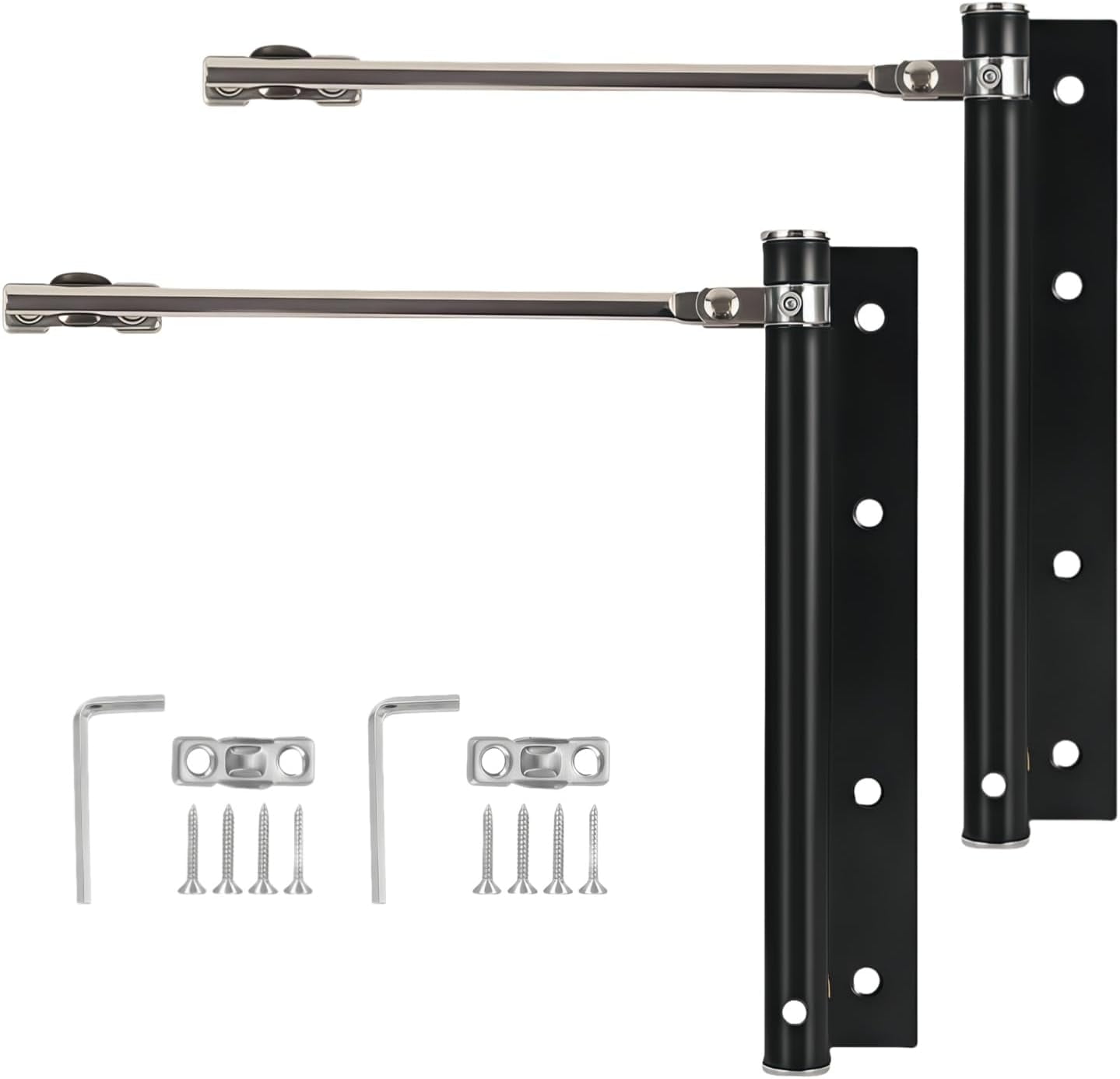 2 Pack Automatic Door Closer for Home Easy to Install ,Safety Spring ...