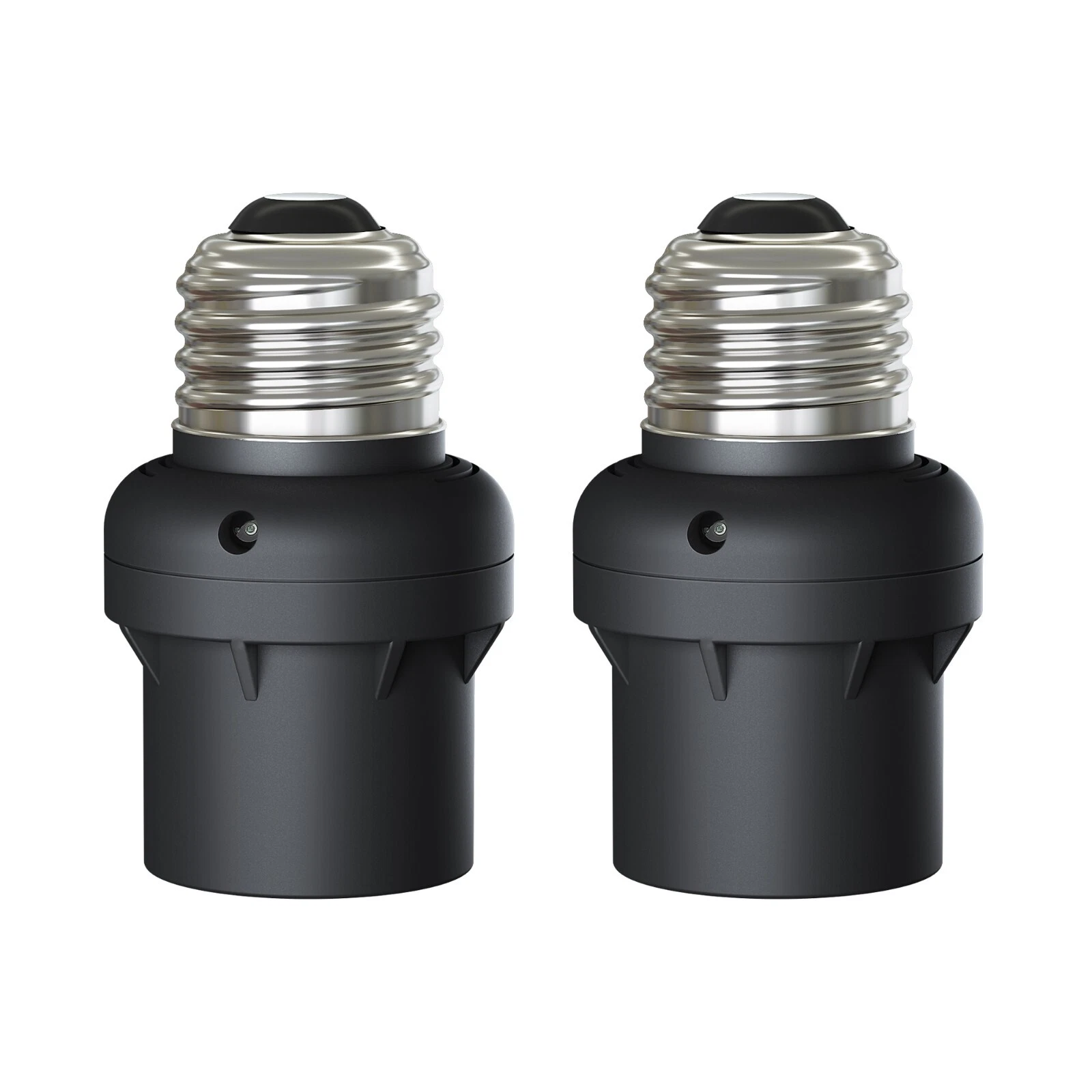 2 Pack Automatic Dusk to Dawn Light Bulb Sockets, Light Sensor Socket ...