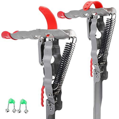 2 Pack Automatic Spring Fishing Rod Holder Heavy Duty Stainless Steel ...