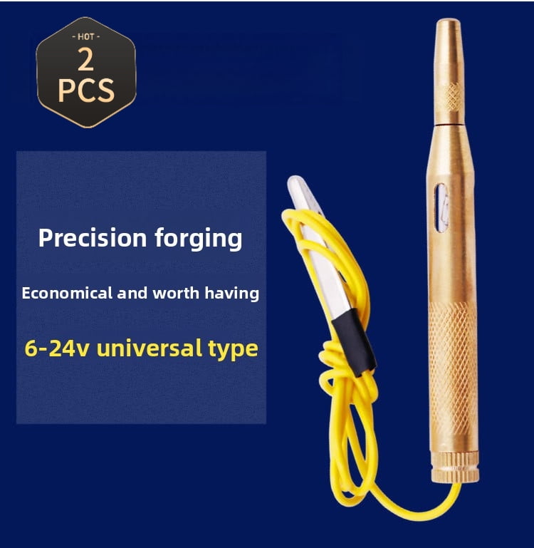 2 Pack Automotive Test Light Circuit Tester, 6V-24V Voltage Detector ...